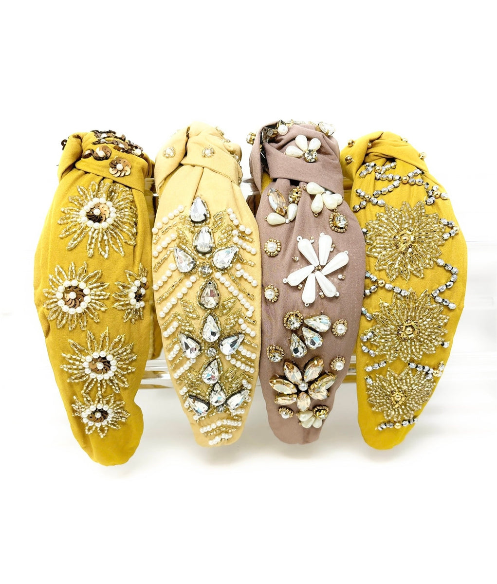 Hand-Beaded Headbands | Statement Headbands | Twine & Love