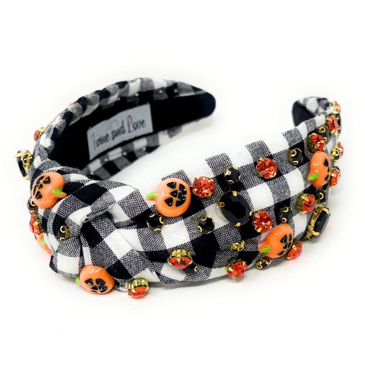 Halloween Jeweled Knotted Headband, Hair Accessories for Halloween ...