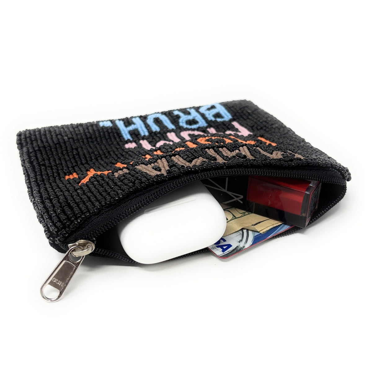 Twine and Love | Mama Mommy Beaded Pouch Purse | Mother's Day Gifts