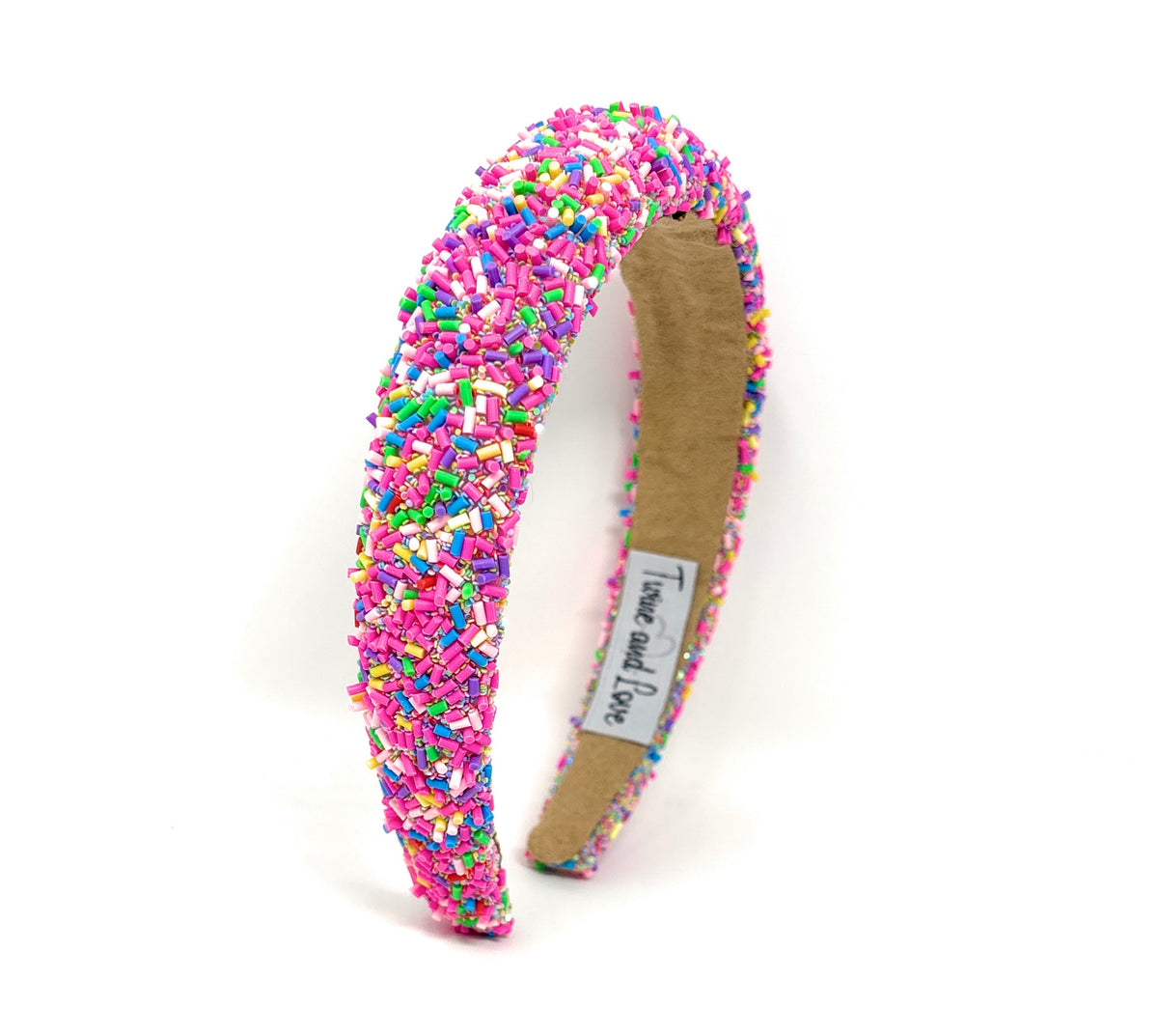Twine and Love | Multicolor Padded Headband | Custom Headbands