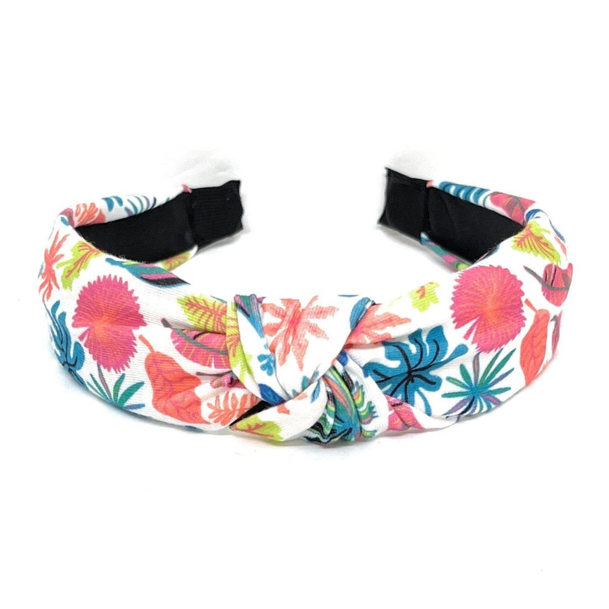 Spring Floral Knot Headband, Spring Headband, Statement Headband